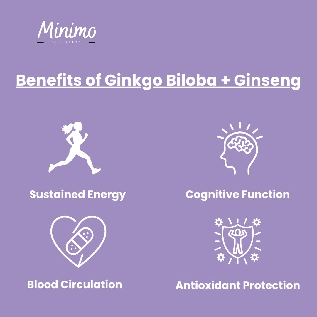 herbal ginkgo biloba for energy boost