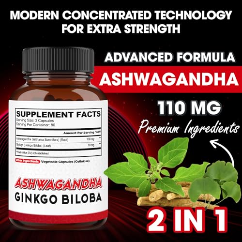 Herbal ginkgo biloba for focus enhancement