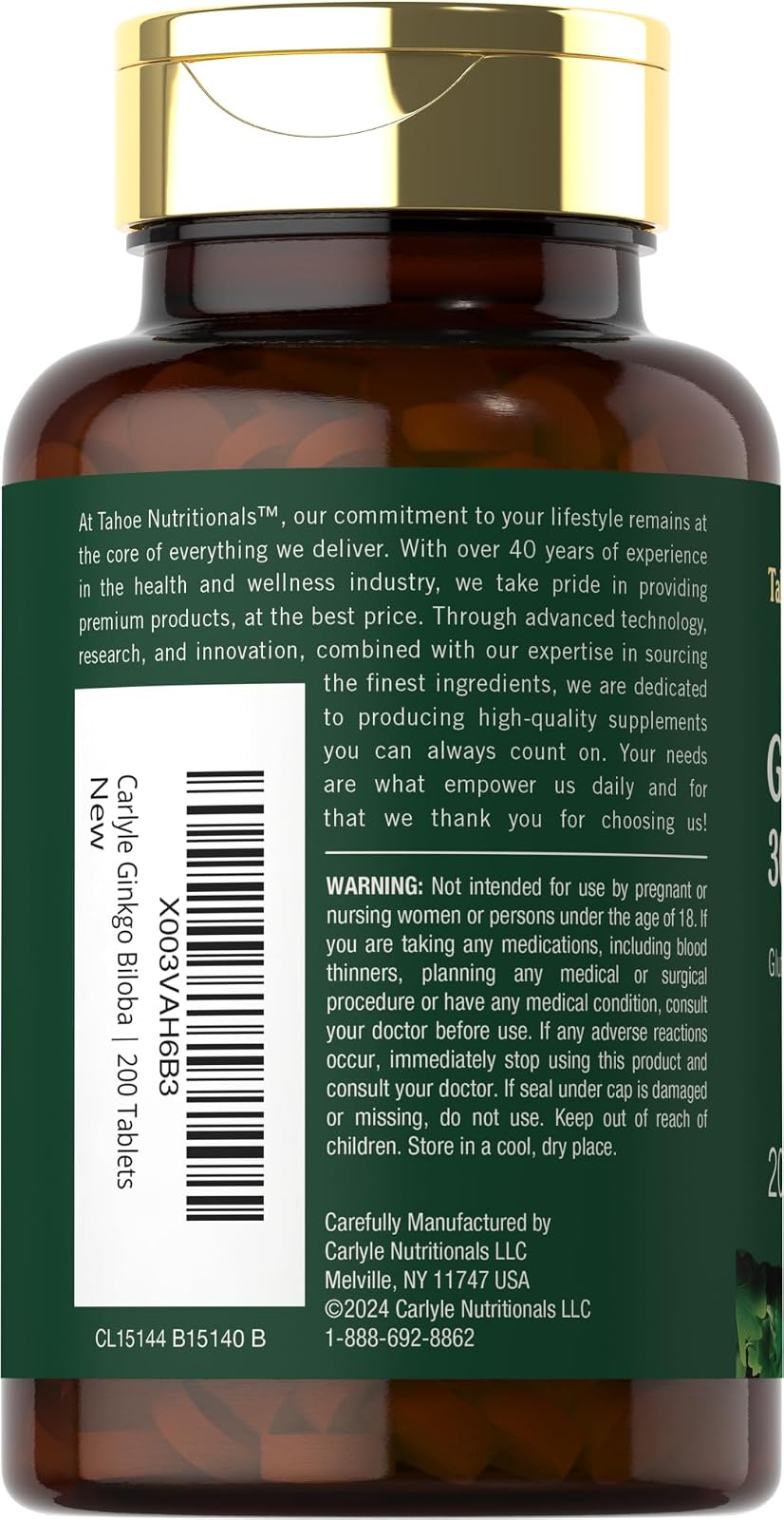 herbal ginkgo biloba for memory