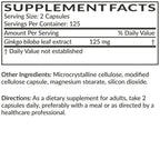 herbal ginkgo biloba for vitality