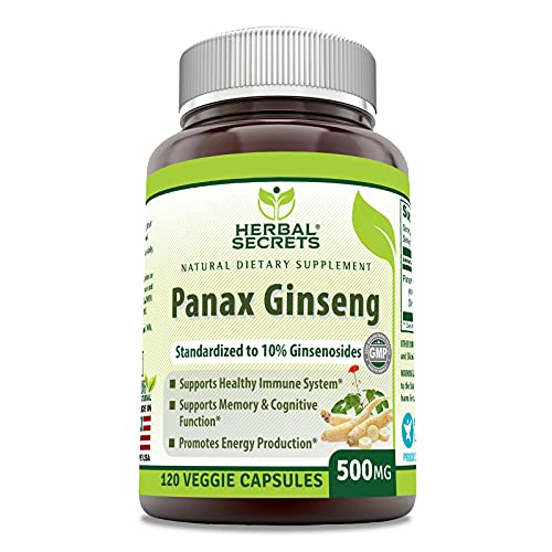Herbal ginseng capsules for memory