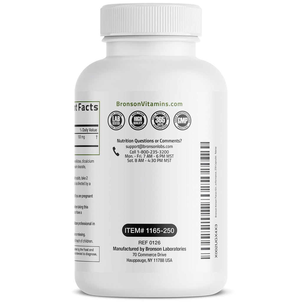 Herbal ginseng extract for overall wellness