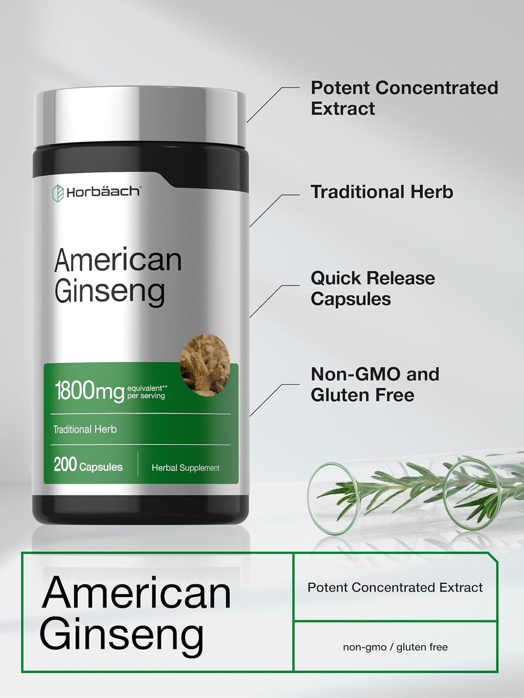 Herbal ginseng for stress relief