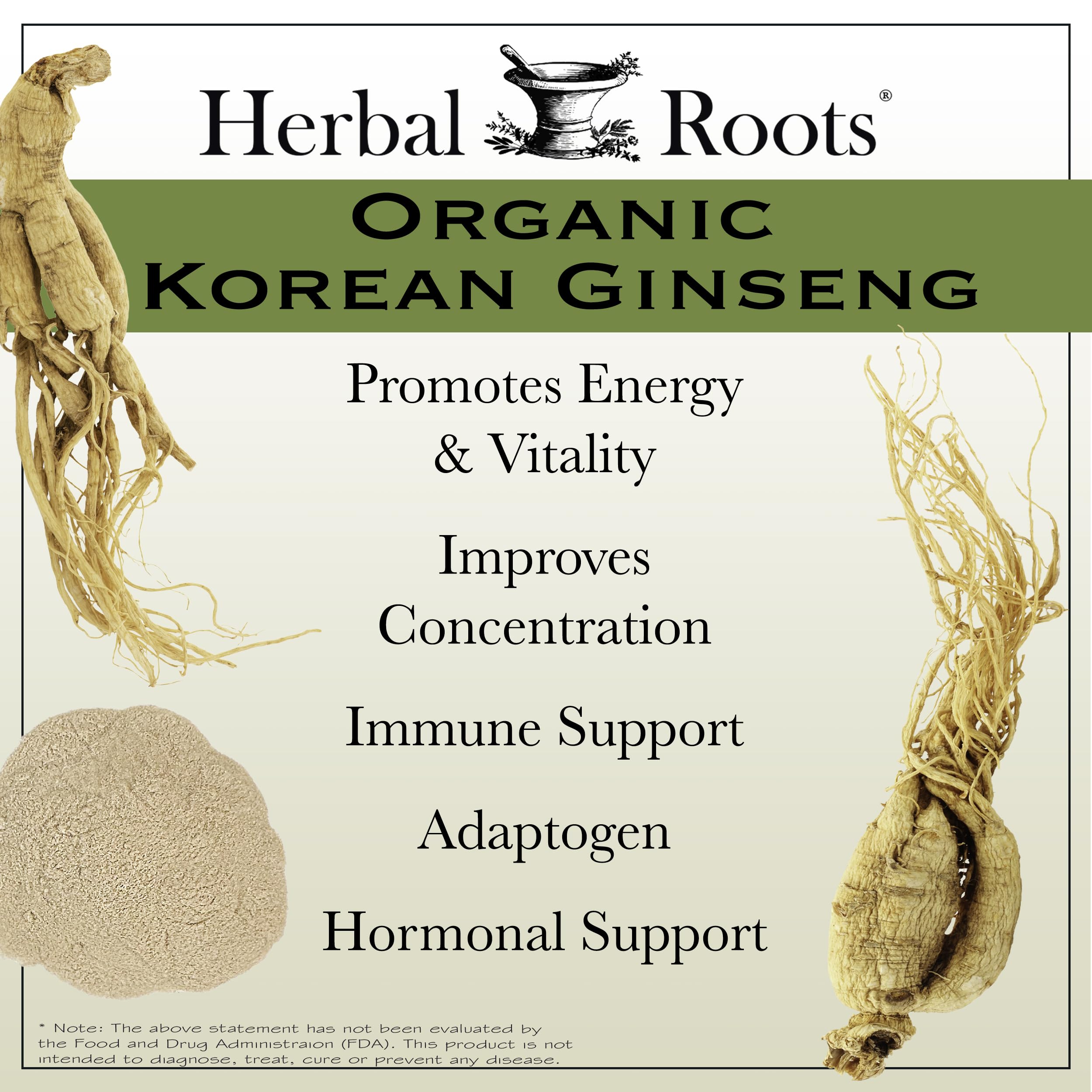 herbal ginseng powder for daily wellness
