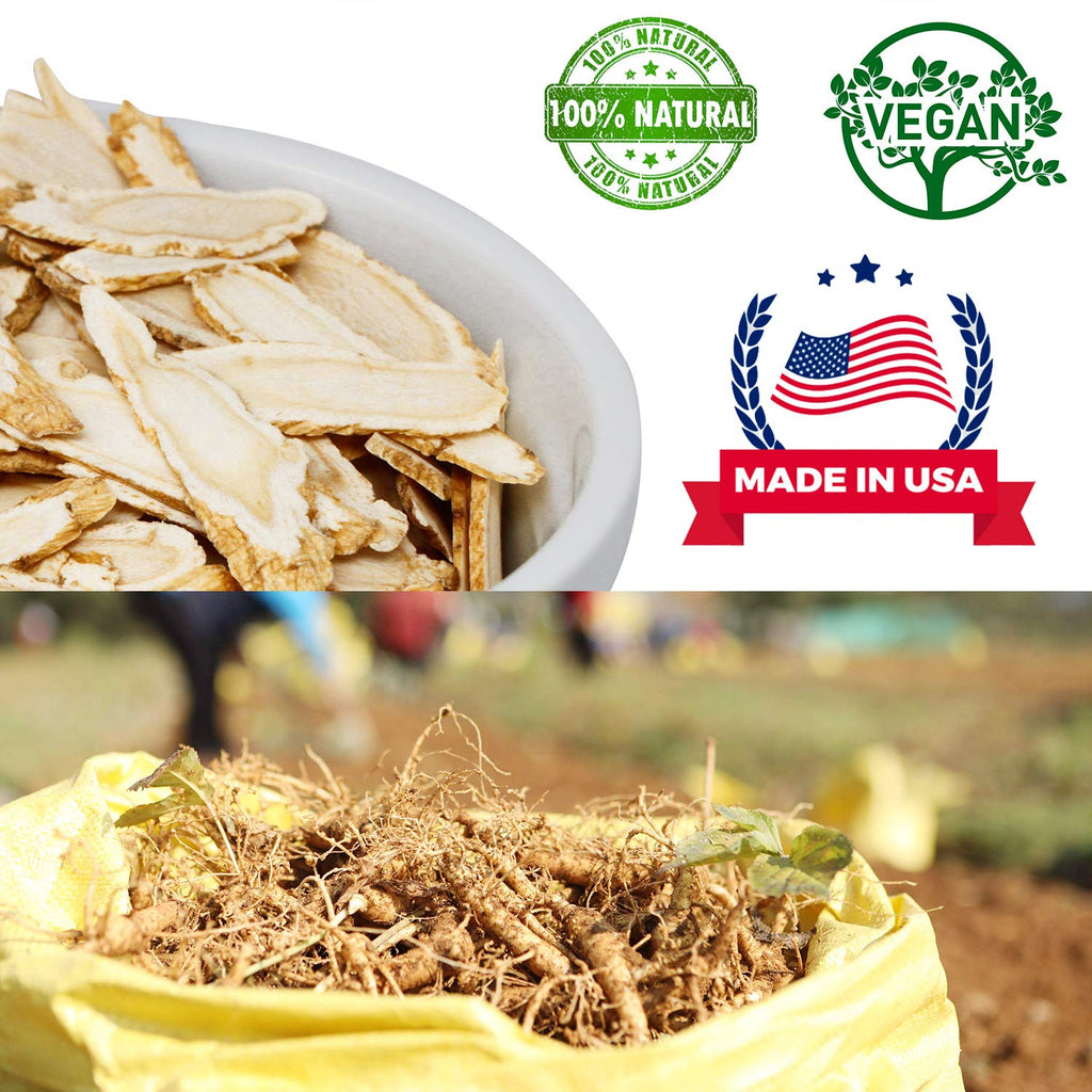 herbal ginseng slices for immune support
