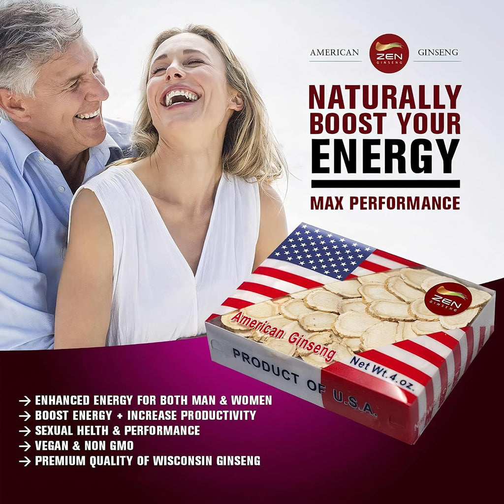Herbal ginseng slices for natural health