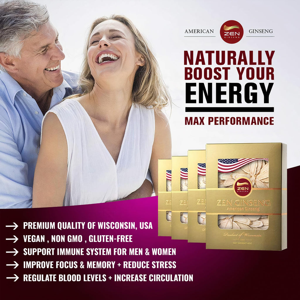 Herbal ginseng slices for vitality