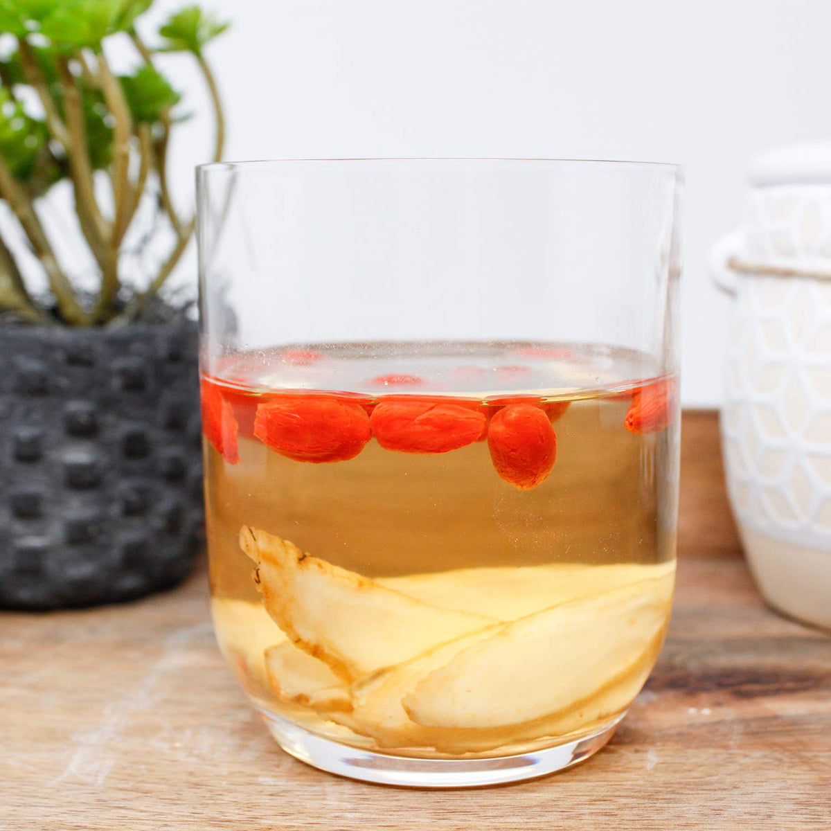 Herbal ginseng slices for vitality