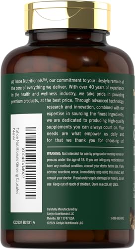 Herbal ginseng supplement for daily use