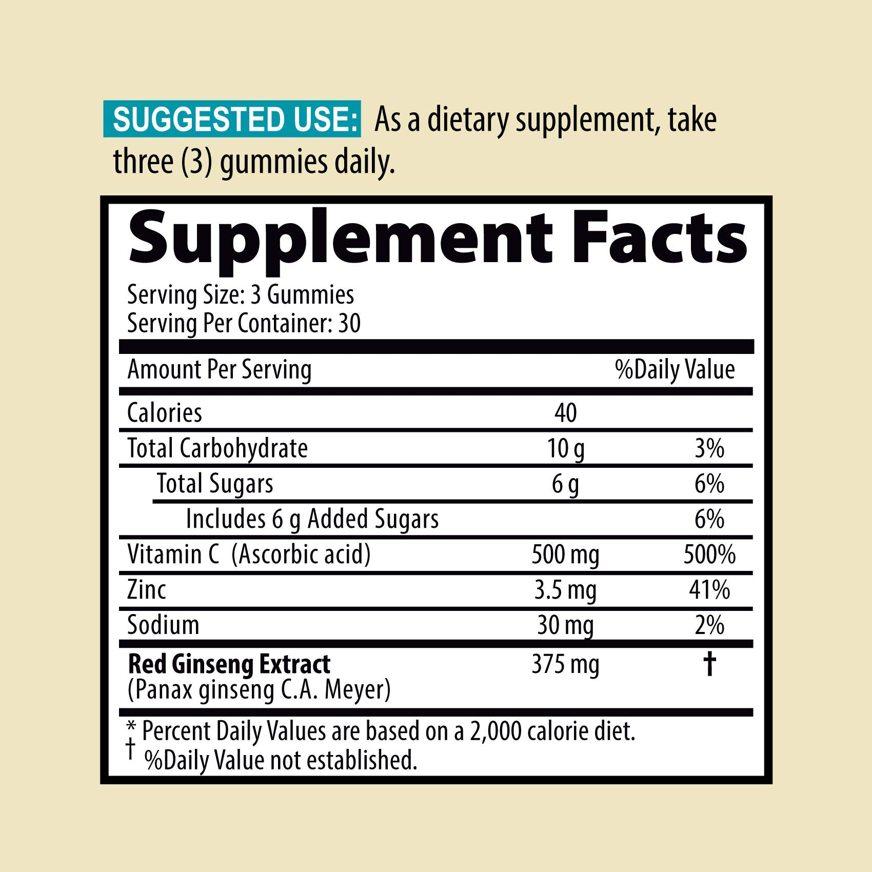 herbal ginseng supplement for vitality