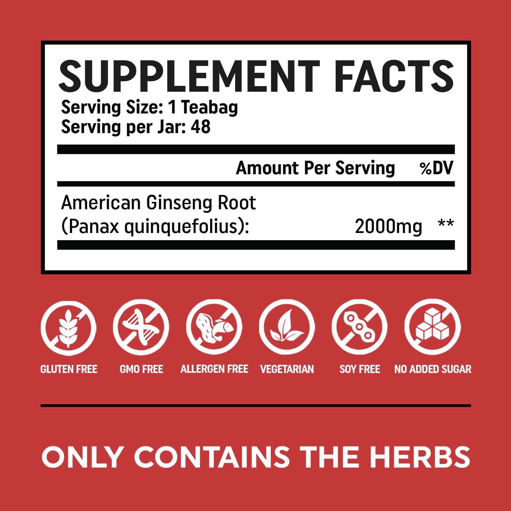 herbal ginseng tea for relaxation