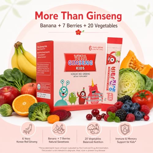 herbal ginseng with vitamins and minerals