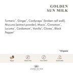 Herbal golden milk for relaxation