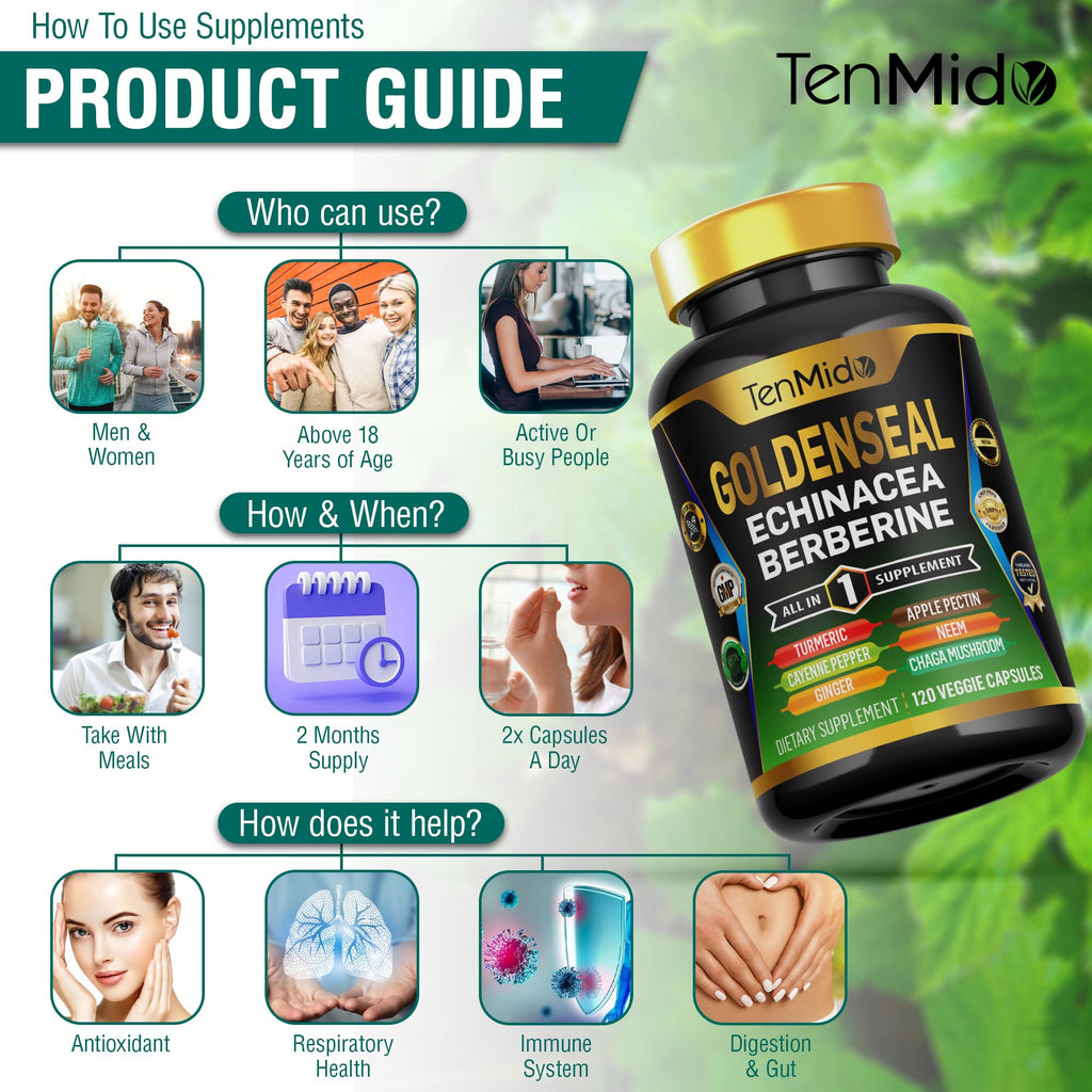 herbal goldenseal supplement for balance