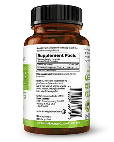 Herbal Goodness Graviola for balanced nutrition