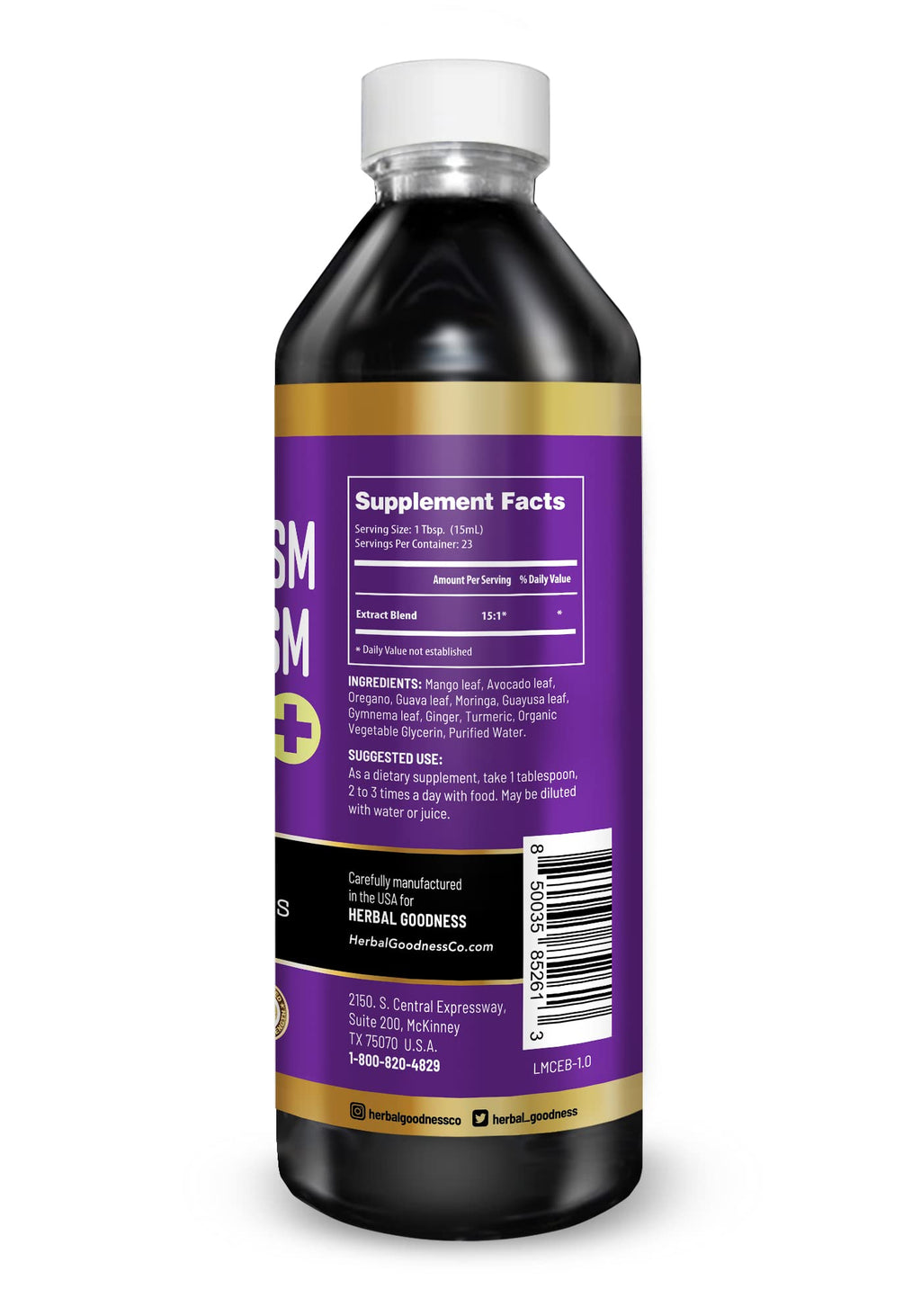Herbal Goodness metabolism liquid extract benefits