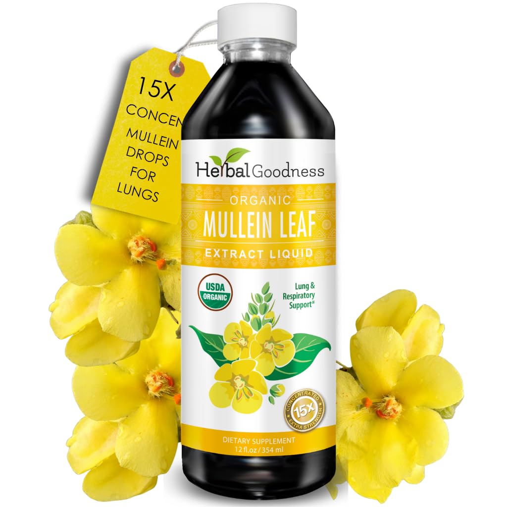 Herbal Goodness Mullein leaf extract drops