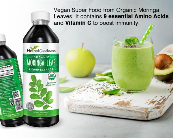 Herbal Goodness organic tincture uses