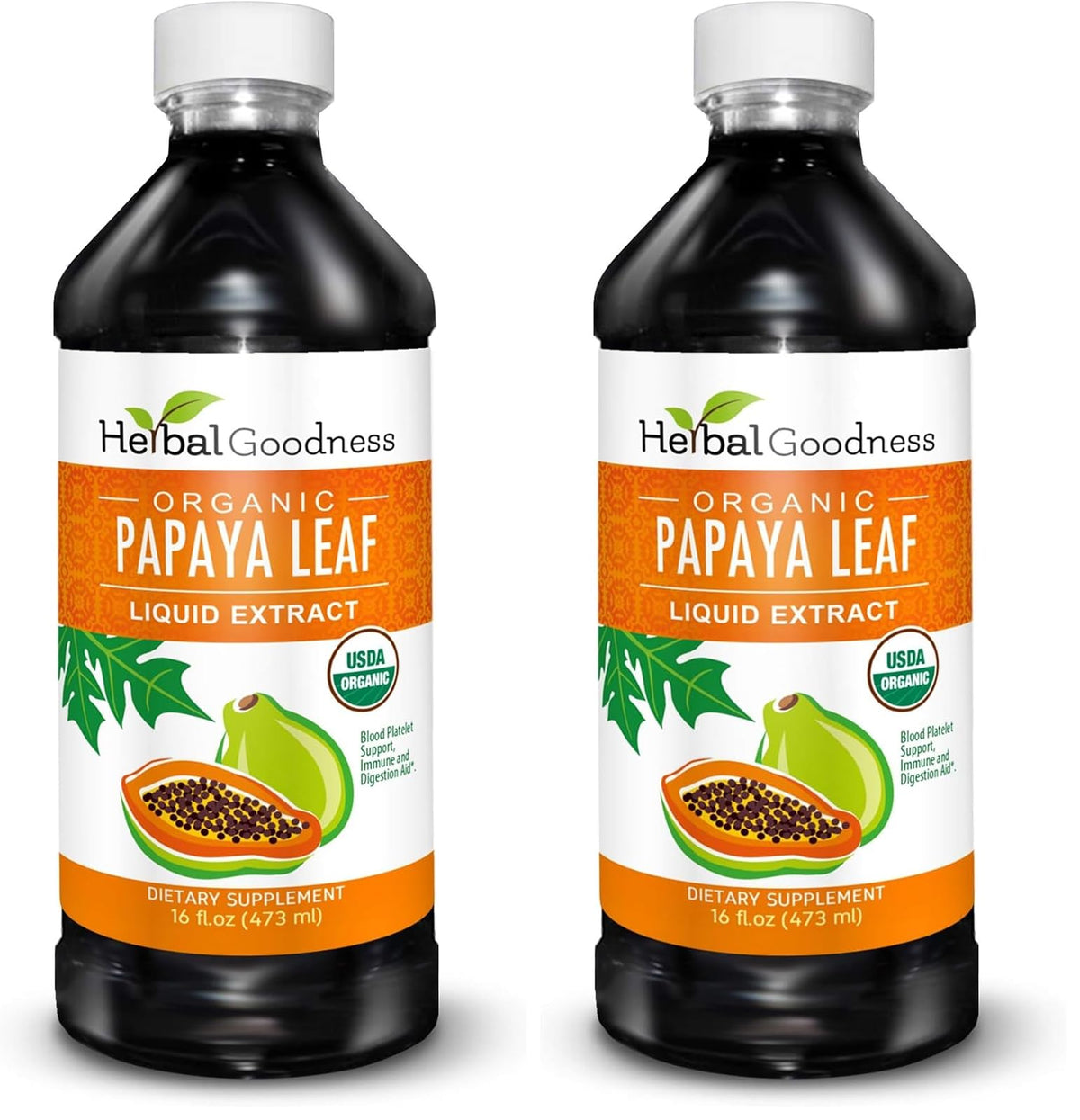 Herbal Goodness papaya leaf extract capsules
