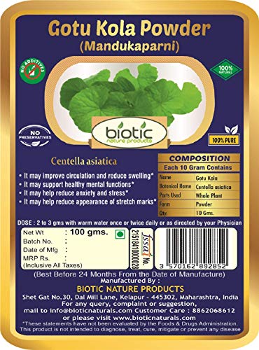 herbal gotu kola tea for relaxation