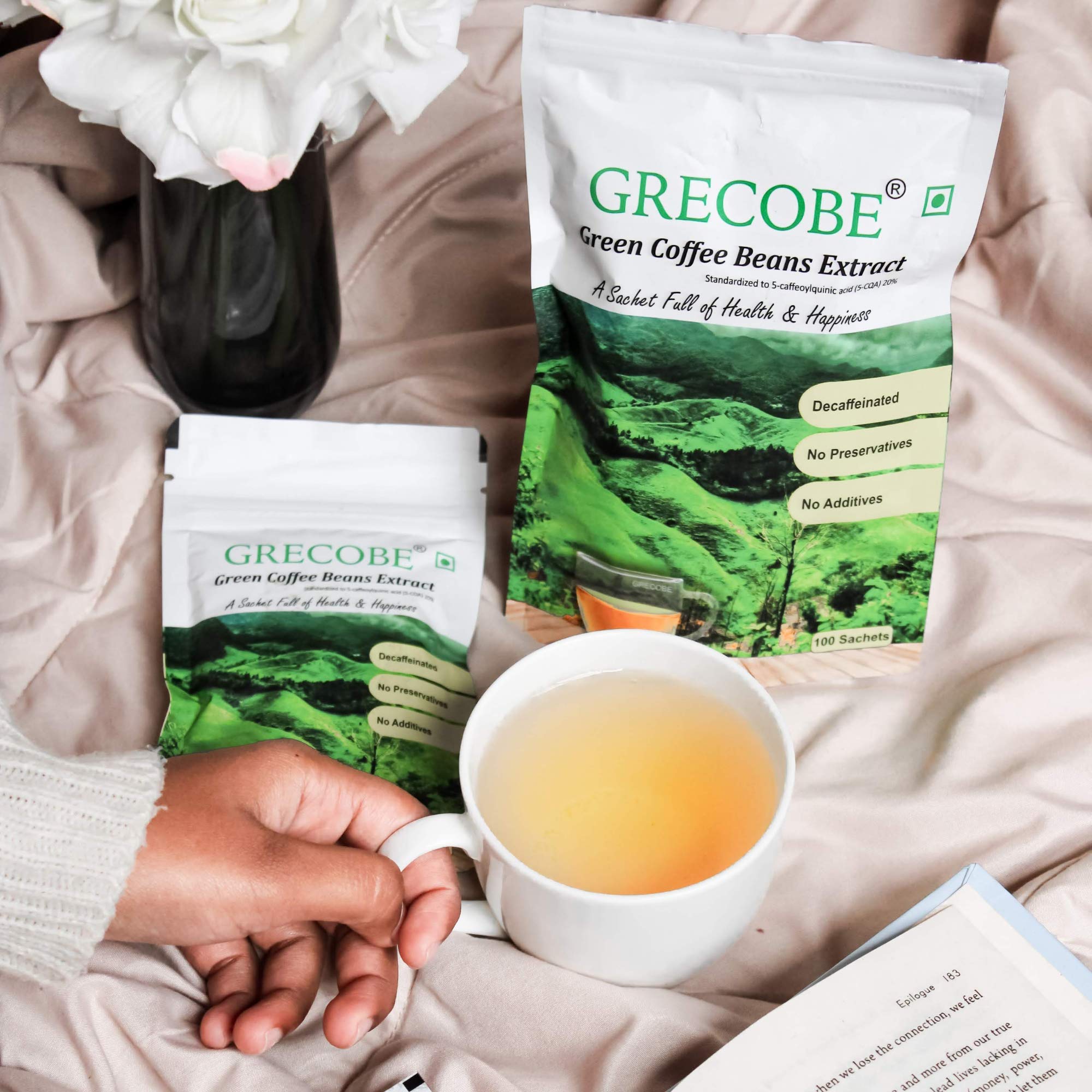herbal green coffee bean extract for wellness
