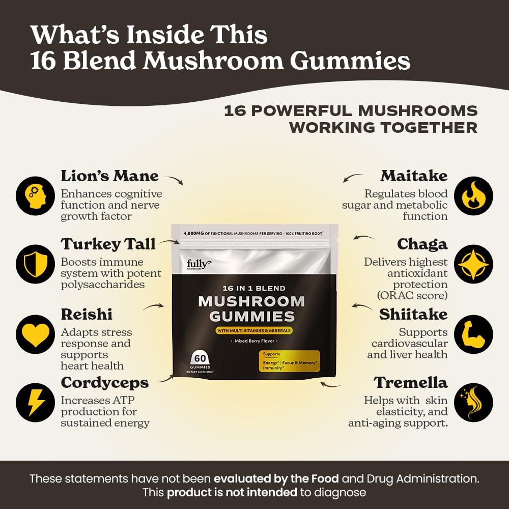herbal gummies for adult brain health