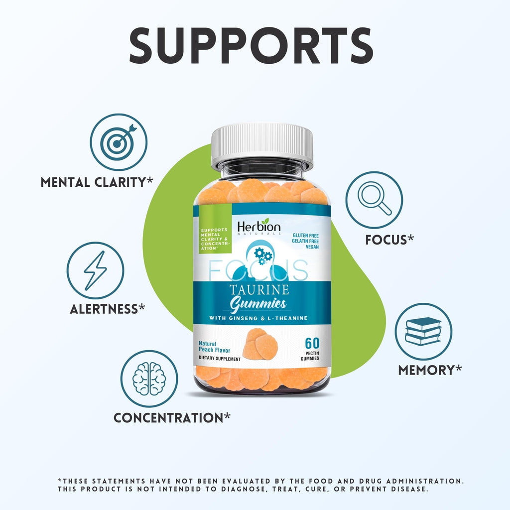 herbal gummies for cognitive support