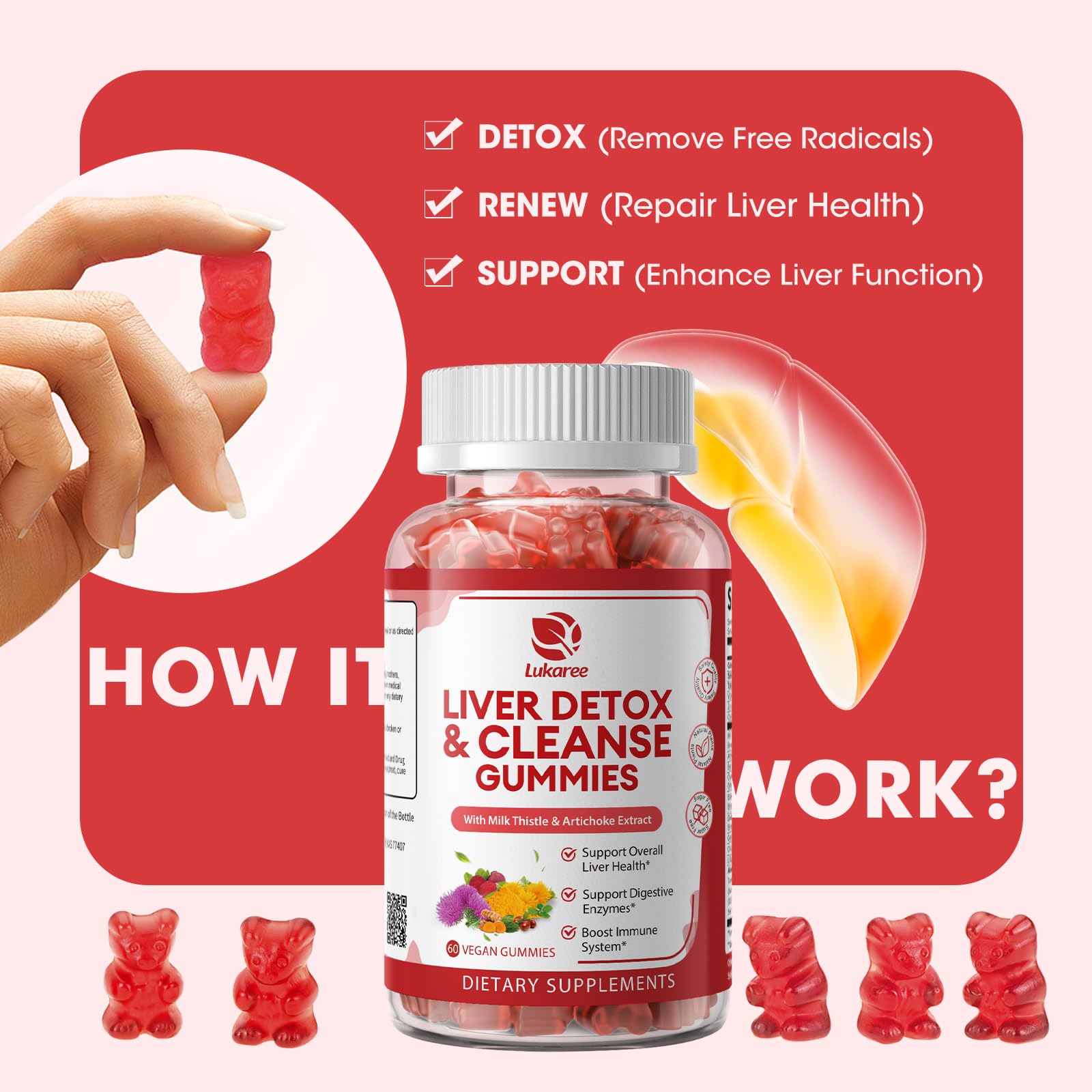 herbal gummies for liver support