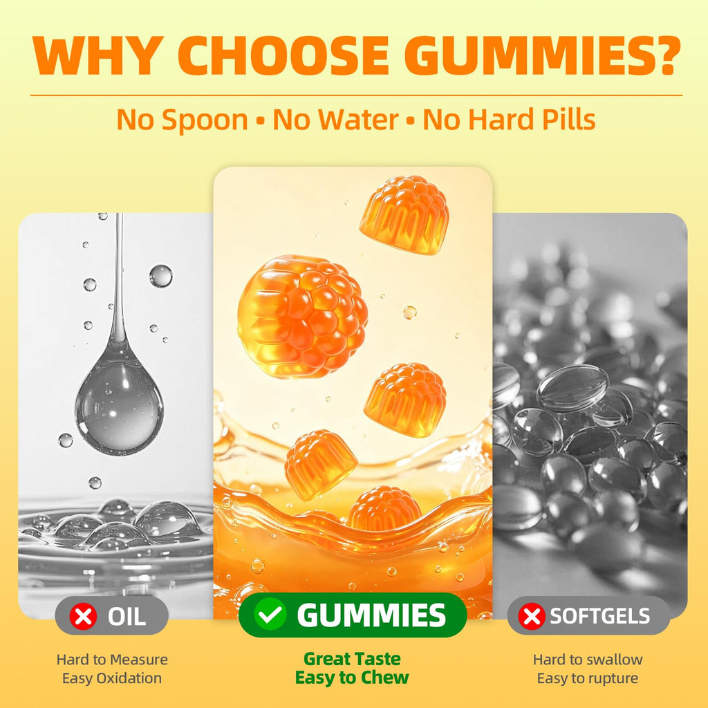Herbal gummies for men's wellness