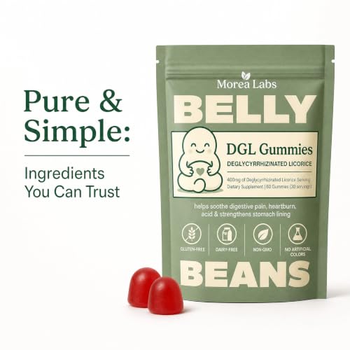 Herbal gummies for stomach comfort and relief