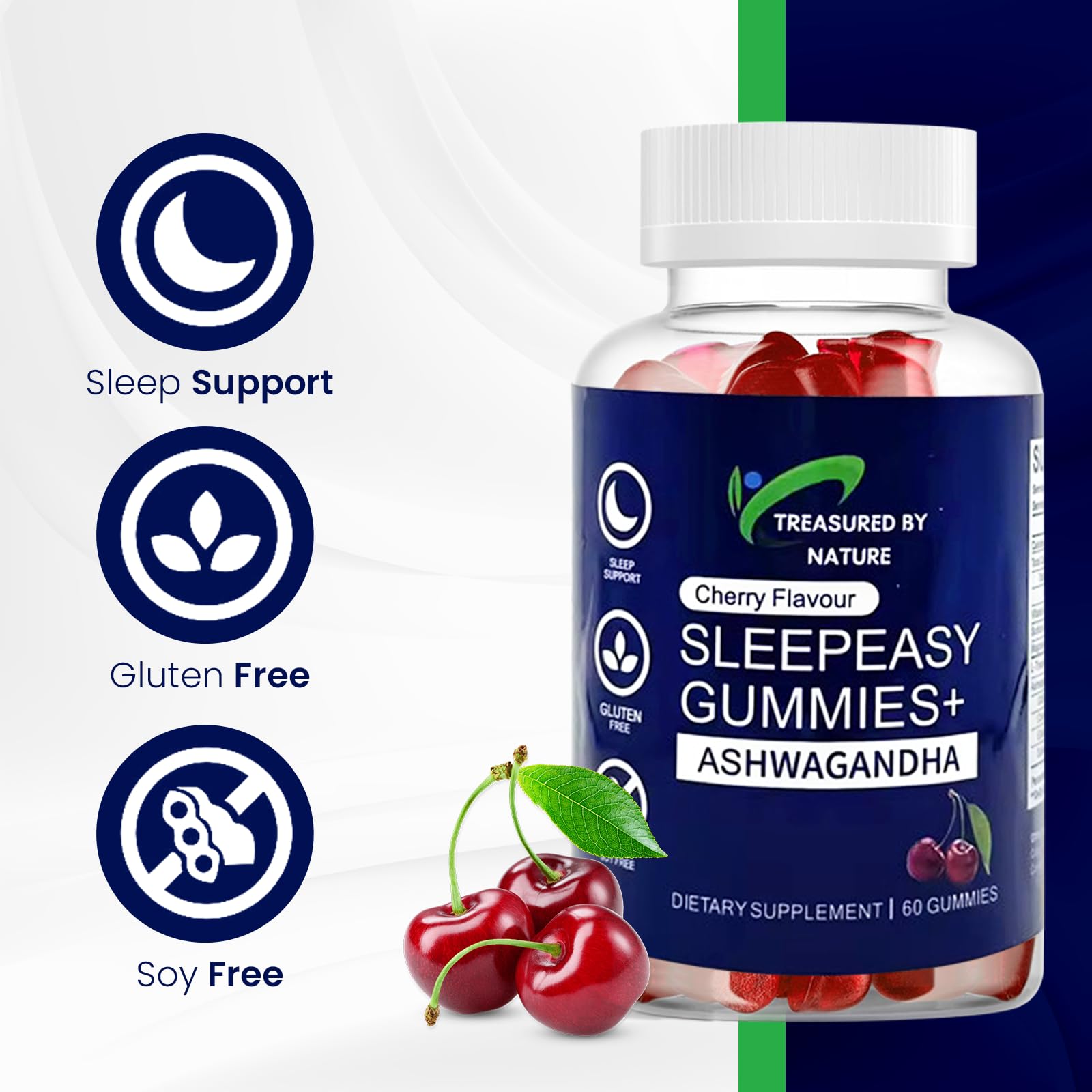 Herbal gummies for stress relief