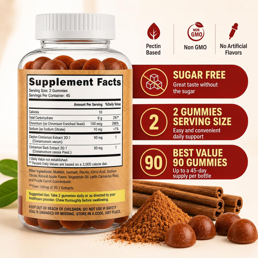 herbal gummies for sugar regulation