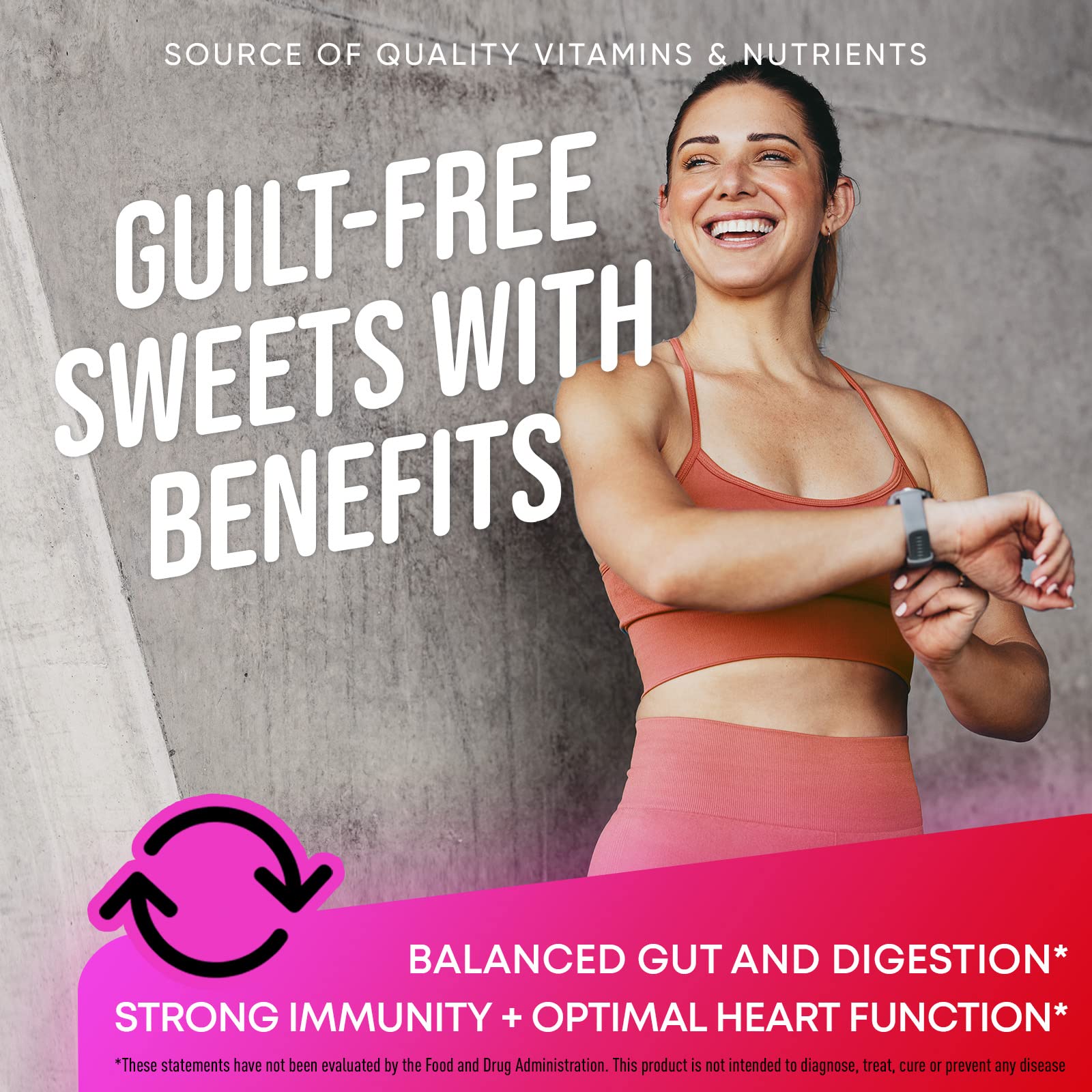 Herbal gummies for water retention relief