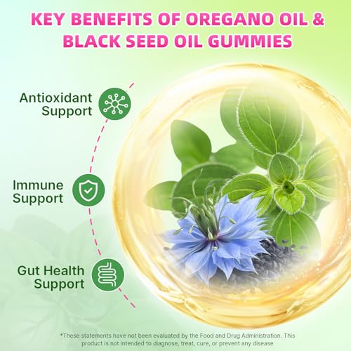 herbal gummies with oregano extract