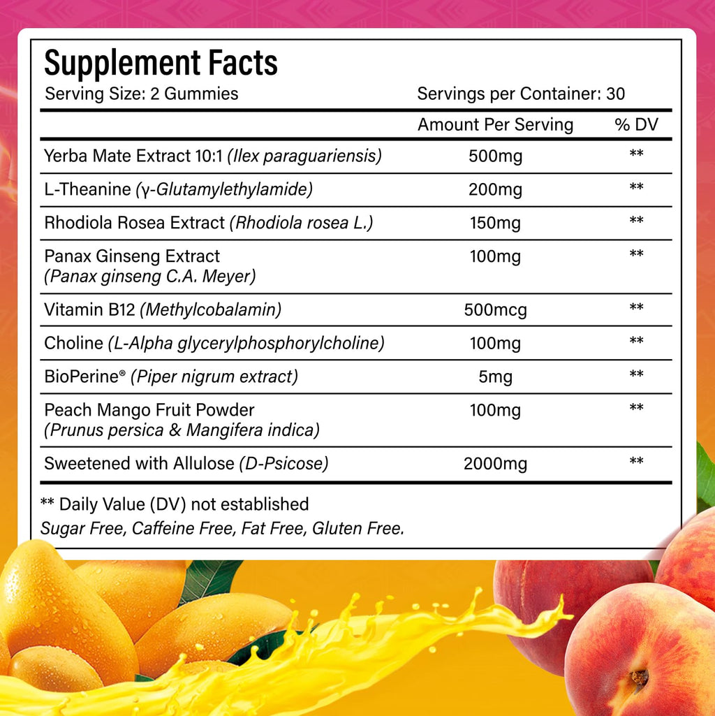 Herbal gummies with panax ginseng