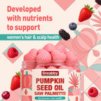 Herbal gummies with saw palmetto benefits