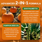 Herbal gummies with saw palmetto extract
