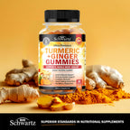herbal gummies with turmeric and ginger
