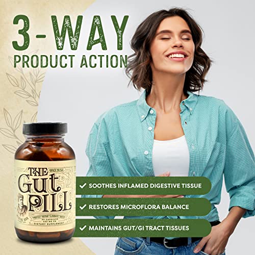 herbal gut health support capsules