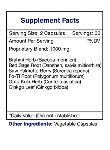 Herbal hair supplement for vitality