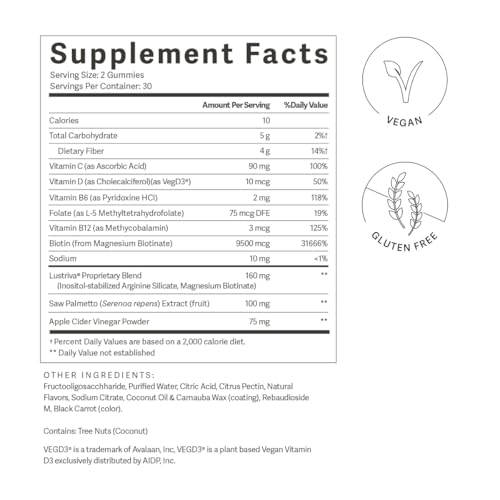 herbal hair support with ACV
