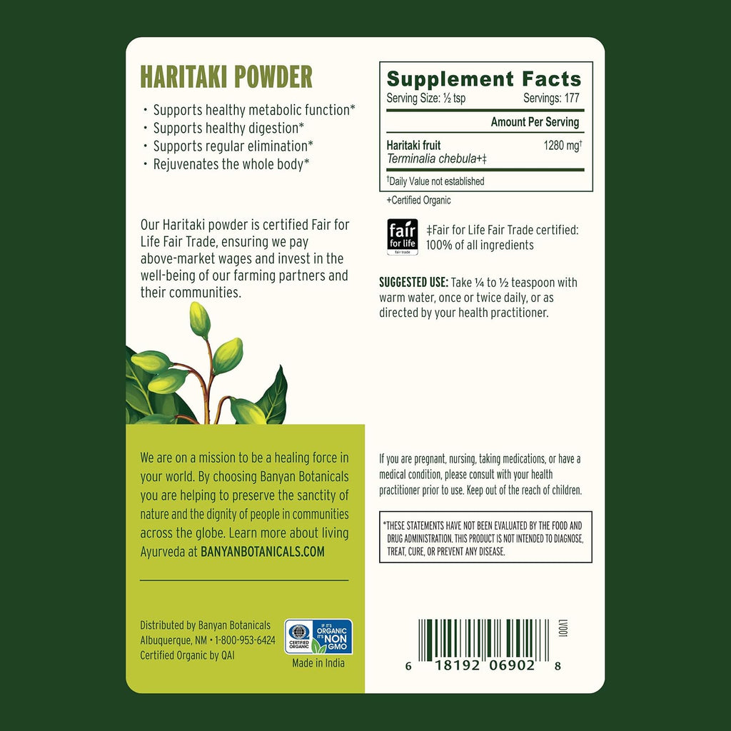 herbal haritaki powder for energy