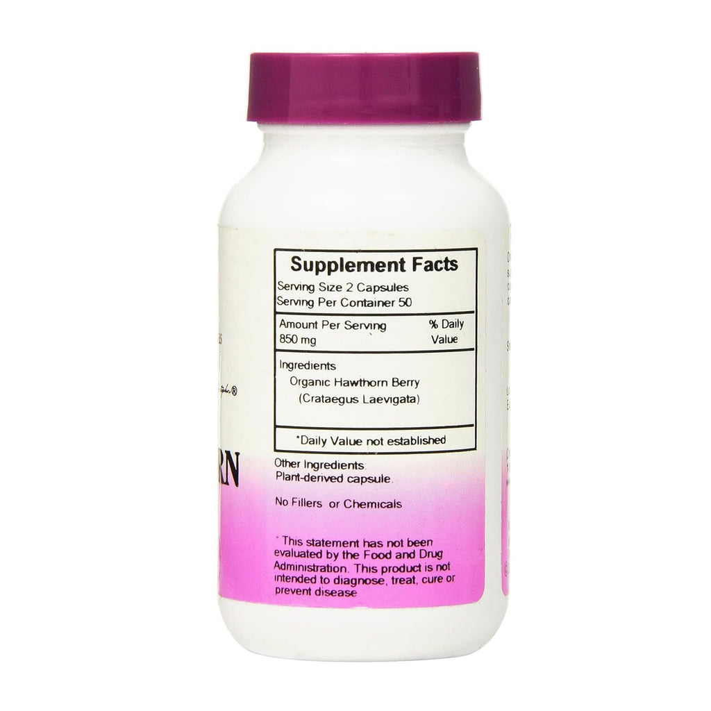 herbal hawthorn capsules for cardiovascular support