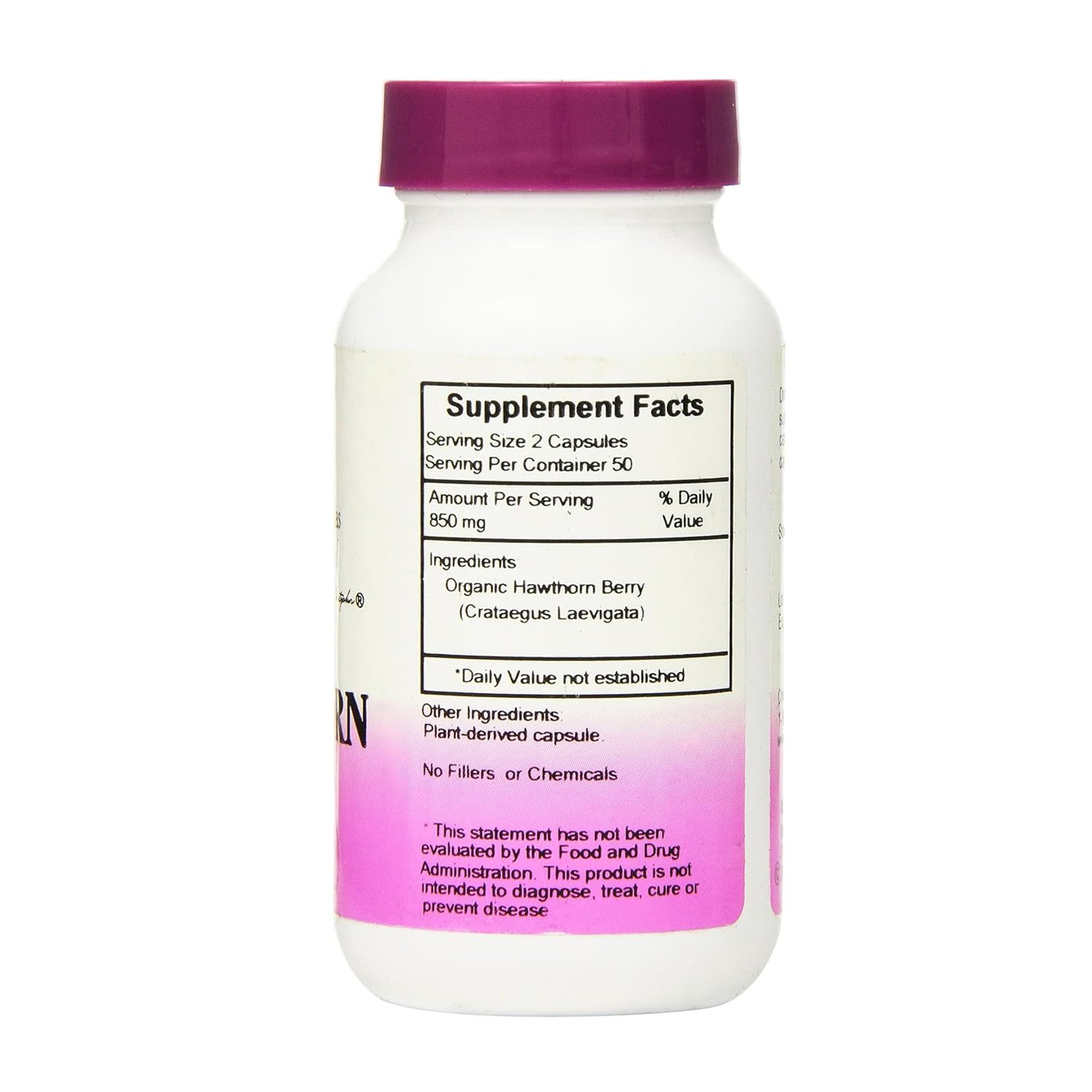 herbal hawthorn capsules for cardiovascular support