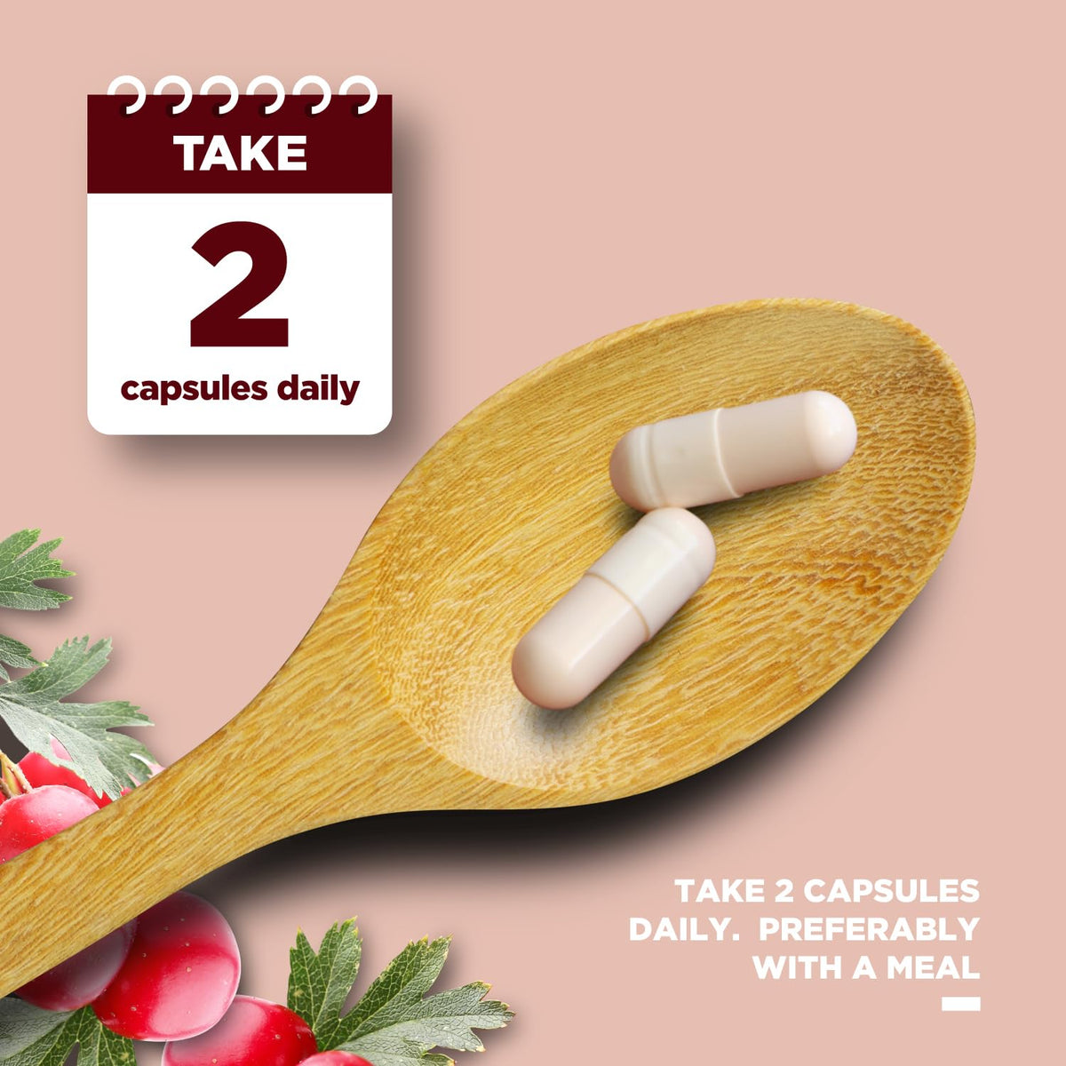 herbal hawthorn capsules for daily use