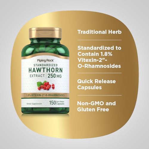 Herbal hawthorn capsules for immune boost