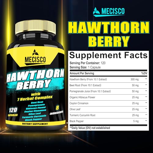 herbal hawthorn capsules for vitality