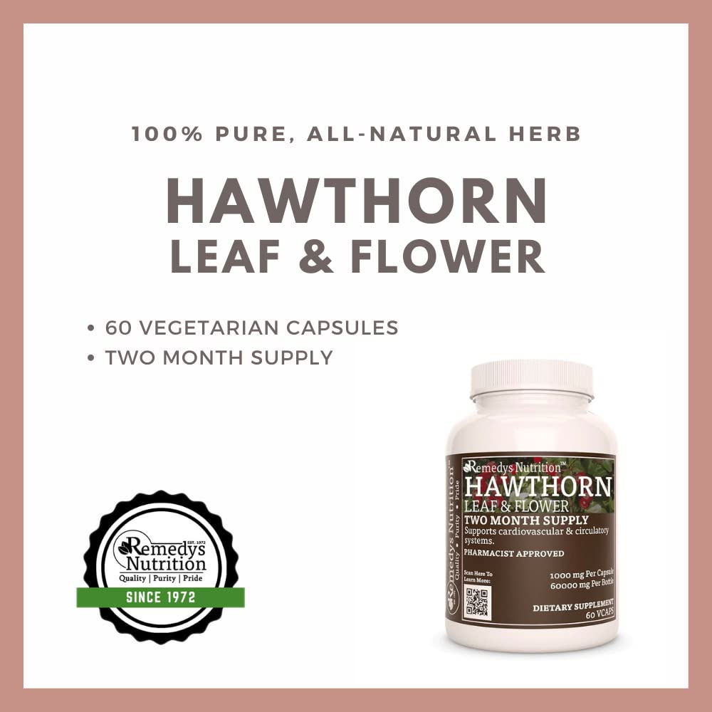 Herbal hawthorn for heart health