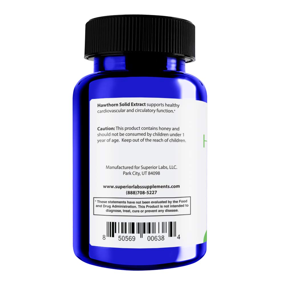 herbal hawthorn remedy for improved circulation