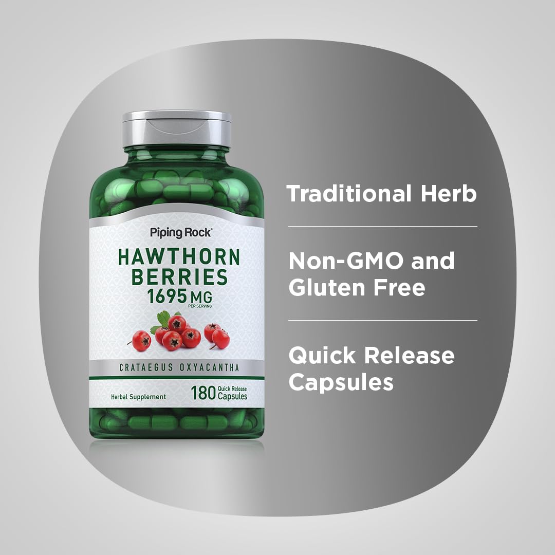 Herbal hawthorn supplement for vitality